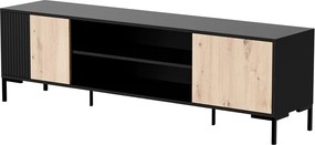 TV stolek Merci 180 cm černý/dub artisan