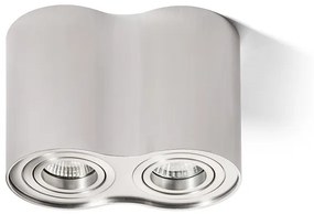 RENDL R12684 MILANO přisazené svítidlo, downlight česaný hliník