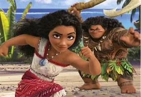 EDUCA Puzzle Vaiana 2 / 2x 100 dílků