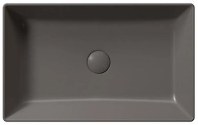 GSI KUBE X keramické umyvadlo na desku, 60x37cm, bistro mat 945316