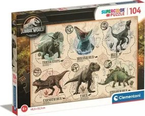 Clementoni PUZZLE Jurský svět / 104 dílků / od 6 let