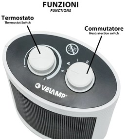 VELAMP PR152 Keramický ohřívač 1500W