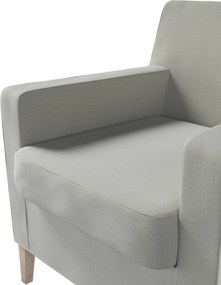 Potah na křeslo IKEA Karlstad barva zelená látka sametová