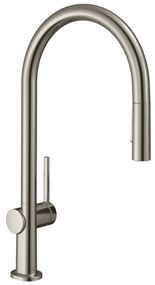 Hansgrohe M54, dřezová baterie Talis s výsuvnou sprškou, vzhled nerezavějící oceli 72800800