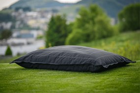 Sedací vak, outdoor, šedá látka, BADYL