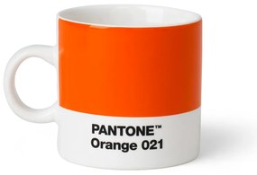 Oranžový porcelánový šálek na espresso 120 ml Orange 021 – Pantone