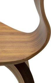 Barová židle v tmavě přírodní barvě (výška sedáku 75 cm) S.I.T – DAN-FORM Denmark