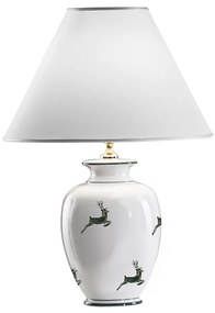 Kolarz 731.70W.100 - Stolní lampa NONNA 1xE27/100W/230V bílá