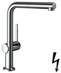 Hansgrohe Talis M54 - Dřezová baterie, s výsuvnou koncovkou, chrom 72860000