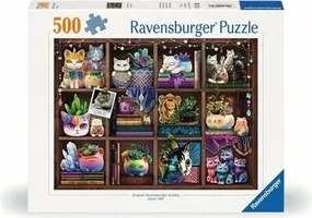 Ravensburger Kočky a sukulenty / 500 dílků / od 12 let