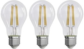 Led žárovka emos filament a60 a class / e27 / 3,8 w (60 w) / 806 lm / teplá bílá, 3 ks