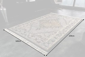 Designový koberec Pahana 230 x 160 cm šedý vícebarevný - vlna