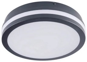 LED svítidlo Kanlux BENO N 18W NW-O-GR IP54 4000K neutrální bílá 33348