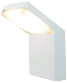 Mantra 7046 Alpine, bílé venkovní nástěnné svítidlo, 6W LED 3000K, výška 16,5cm, IP65