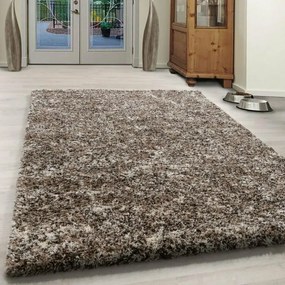 Kusový koberec Enjoy shaggy 4500 beige (Varianta: 80 x 150  cm)