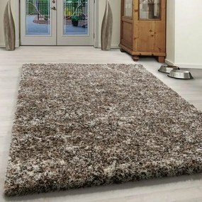 Kusový koberec Enjoy shaggy 4500 beige (Varianta: 80 x 250 cm)