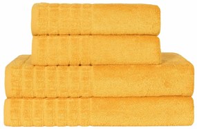 Modalový ručník nebo osuška, Modal, žlutá 70 x 140 cm