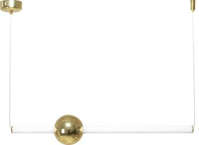 Stropní svítidlo OSIMO LED zlatá/bílá