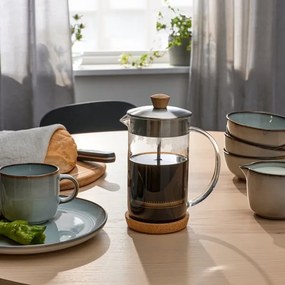IKEA 365+ Konvice na čaj/kávu, čiré sklo/nerezavějící ocel, 1 l