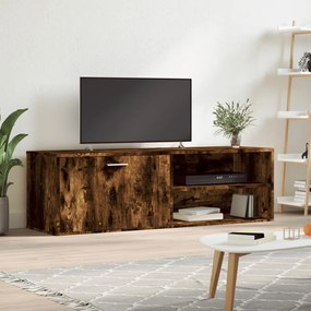 TV skříňka kouřový dub 120 x 34 x 37 cm kompozitní dřevo