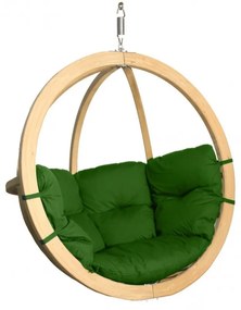 Závěsné houpací křeslo O-Zone Swing Pod zelené
