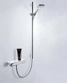 Hansgrohe Ecostat Select, termostatická sprchová baterie, bílá/chromová, 13161400