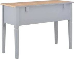 Psací stůl šedý 109,5 x 45 x 77,5 cm dřevo 280070