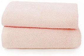 Bavlněný ručník Mollis 50x100 cm růžový