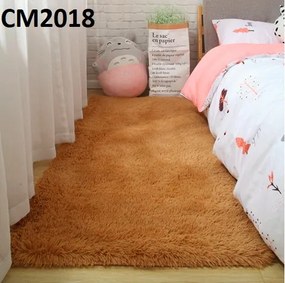 Hedvábný nadýchaný koberec s dlouhým vlasem, více barev a velikostí Barva: CM2018, Rozměry: 40x60 cm
