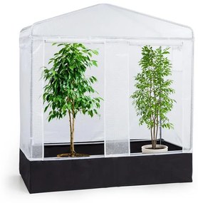 Plant Palace X2, foliovník, 200 x 220 x 100 cm, ocelové trubky, PVC mřížková fólie