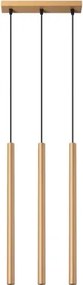 Závěsná lampa SOLLUX PASTELO 3L zlatá G9 3x8W bez žárovky SL.1171
