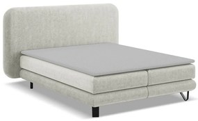 Béžová boxspring postel 160x200 cm Ilima – Makamii