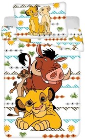 Jerry Fabrics povlečení bavlna Lion King Afrika 140x200+70x90 cm