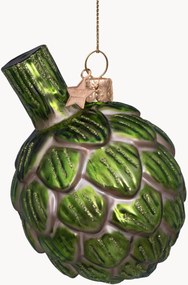Ručně foukaná vánoční ozdoba Artichoke