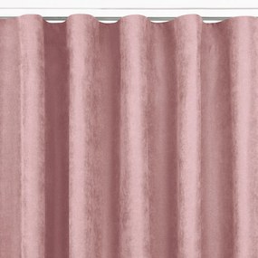 Závěs Homede Milana s řasící páskou Wave 7 cm růžový