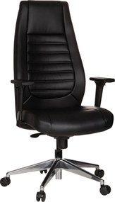 XXXLutz OTOČNÁ ŽIDLE, vzhled kůže, černá MID.YOU - Online Only kancelářské židle - 001918066601