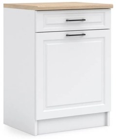 Kuchyňská skříňka Irma D60-1D1SZ bílá MAT