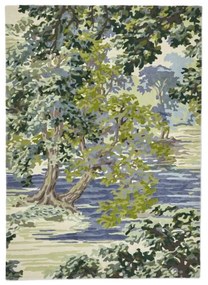Vlněný kusový koberec Sanderson Ancient Canopy forest green 146708  Brink & Campman 170 x 240