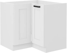 Kuchyňská skříňka LUNA 90x90 DN 2F BB korpus: bílá, barva dvířek: bílá