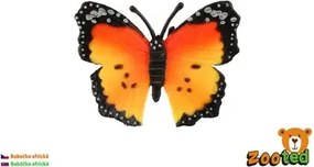 ZOOTED Figurka Motýl monarcha africký (babočka) / Plast / 7 cm / od 3