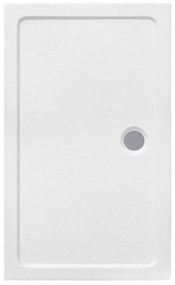 BPS-koupelny Obdélníková akrylátová sprchová vanička HYD-OSV-SILK 90x80 bílá