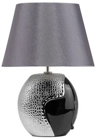 Stříbrná stolní lampa ARGUN Beliani