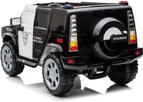 Eljet Dětské elektrické auto policie RANGER černá / 60W / rychlost 3-7