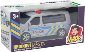 MaDe Auto policejní dodávka, CZ design i box / od 3 let
