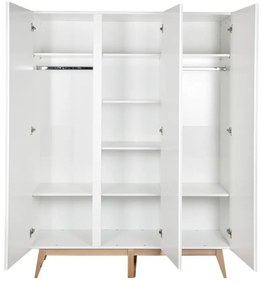 Bíle lakovaná skříň Quax Trendy 198 x 152 cm