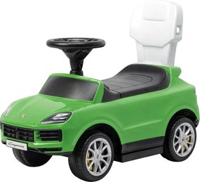 Dětské odrážedlo s vodící tyčí Milly Mally Porsche Cayenne green
