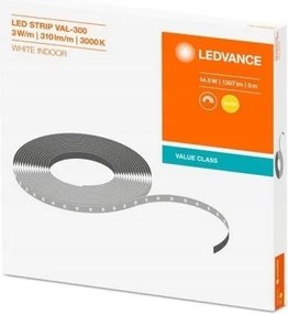 Led pásek 24V IP65 v silikonu 14,5W b.studený 6500K 310lm/m šířka 10 mm