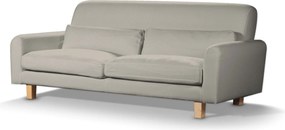 Potah na pohovku IKEA Nikkala krátký barva šedá látka sametová
