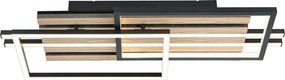 XXXLutz STROPNÍ LED SVÍTIDLO, 65/26,5/9 cm Novel - Stropní svítidla - 008227173602