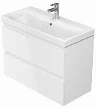 Cersanit - SET skříňka + umyvadlo, bílý lesk, Moduo Slim 80, S801-225-DSM